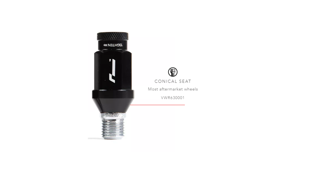 Kit conversione colonnette M14x1,50 70mm + dadi lug nuts a sede conica ...